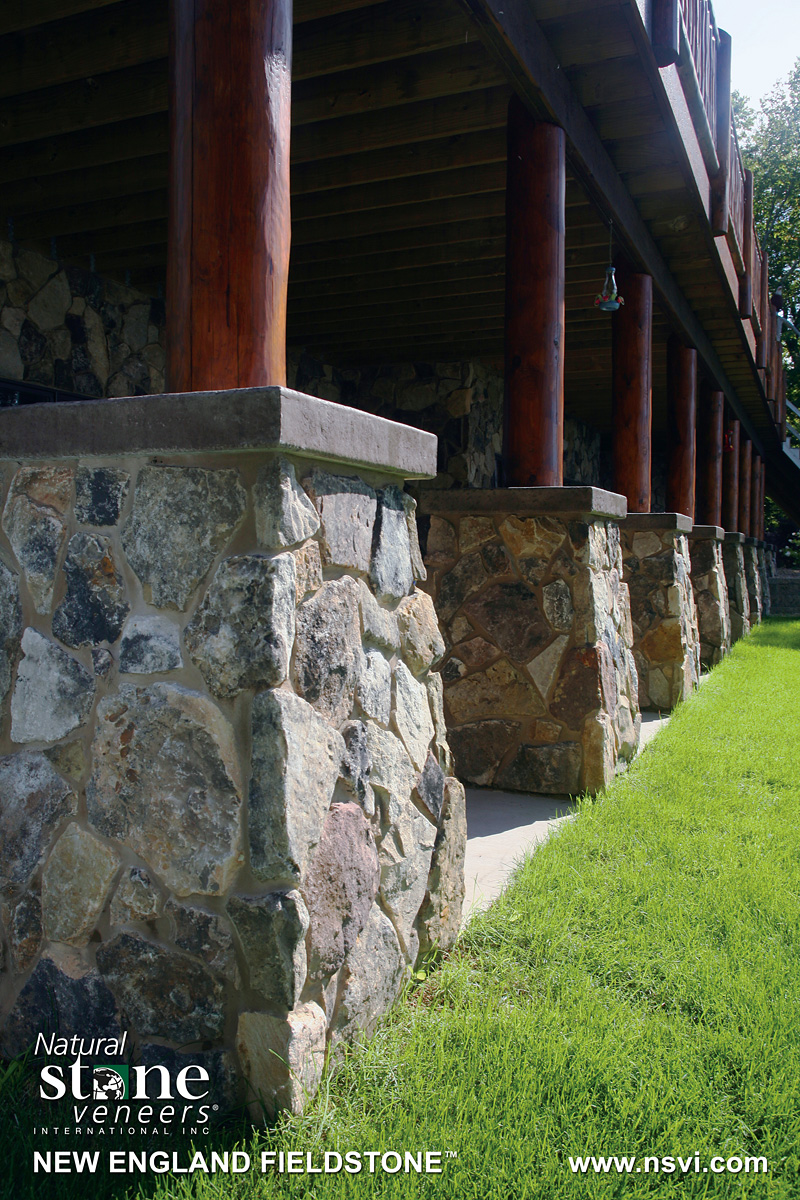 New England Fieldstone™ - Log House 1 - Fond du Lac Natural Stone