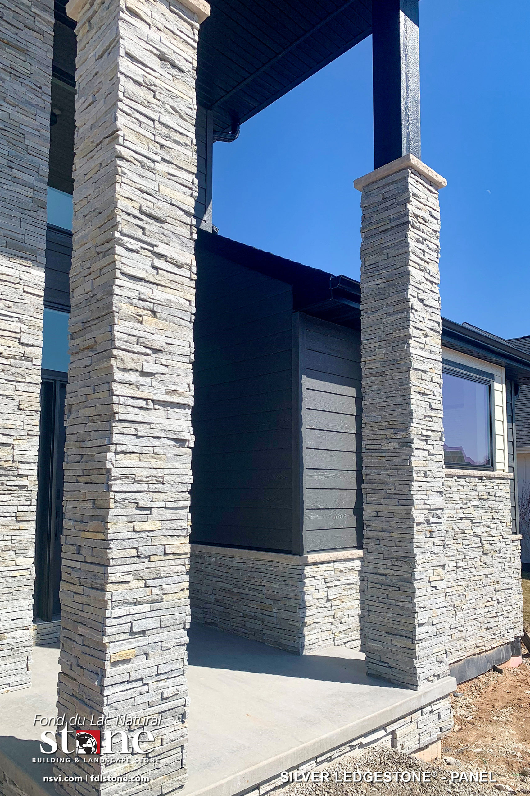 Silver Ledgestone® - Fond du Lac Natural Stone