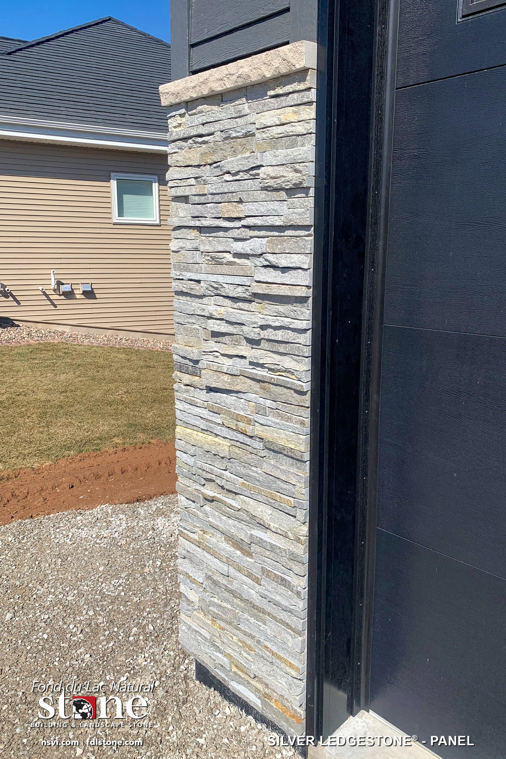 Silver Ledgestone® - Fond du Lac Natural Stone