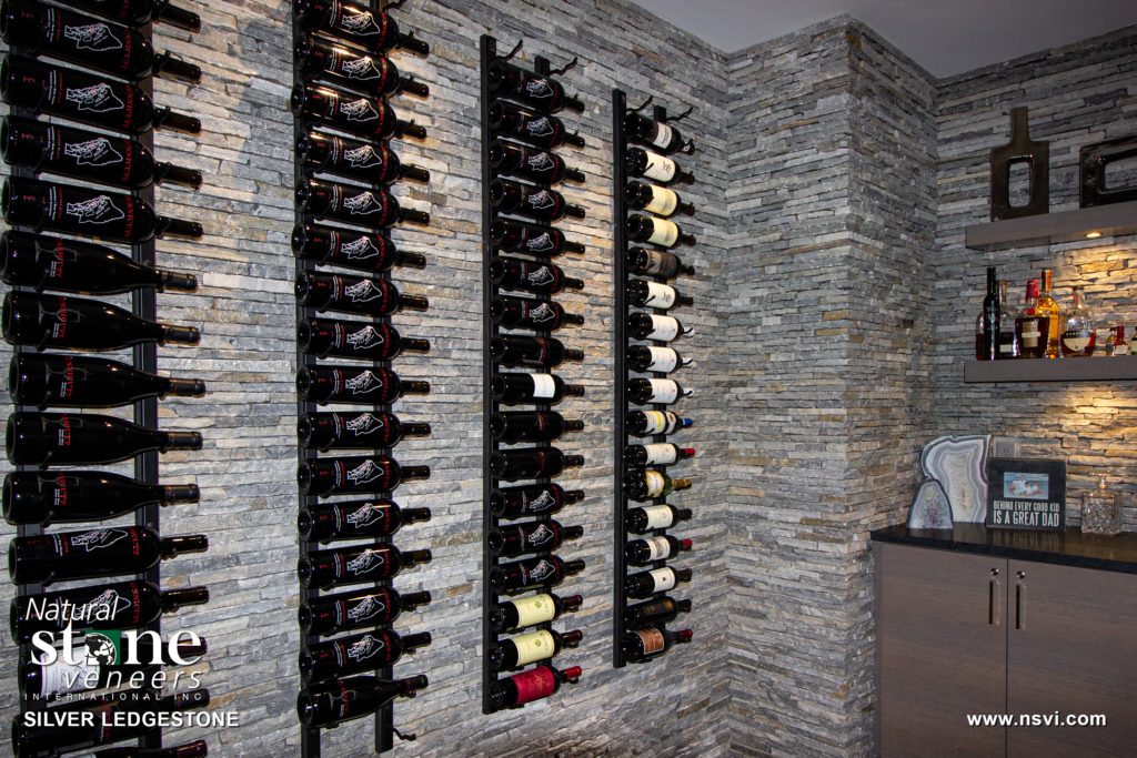 Silver Ledgestone™ - Wine Vault - Fond du Lac Natural Stone