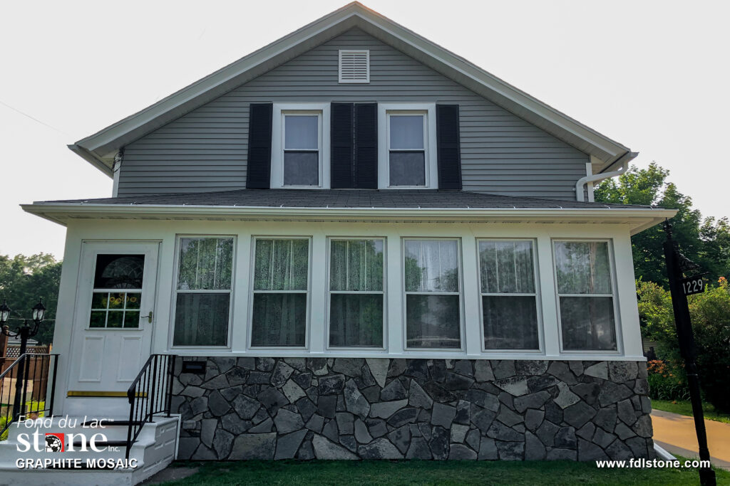 Graphite Mosaic™ - Residential Makeover - Fond du Lac Natural Stone