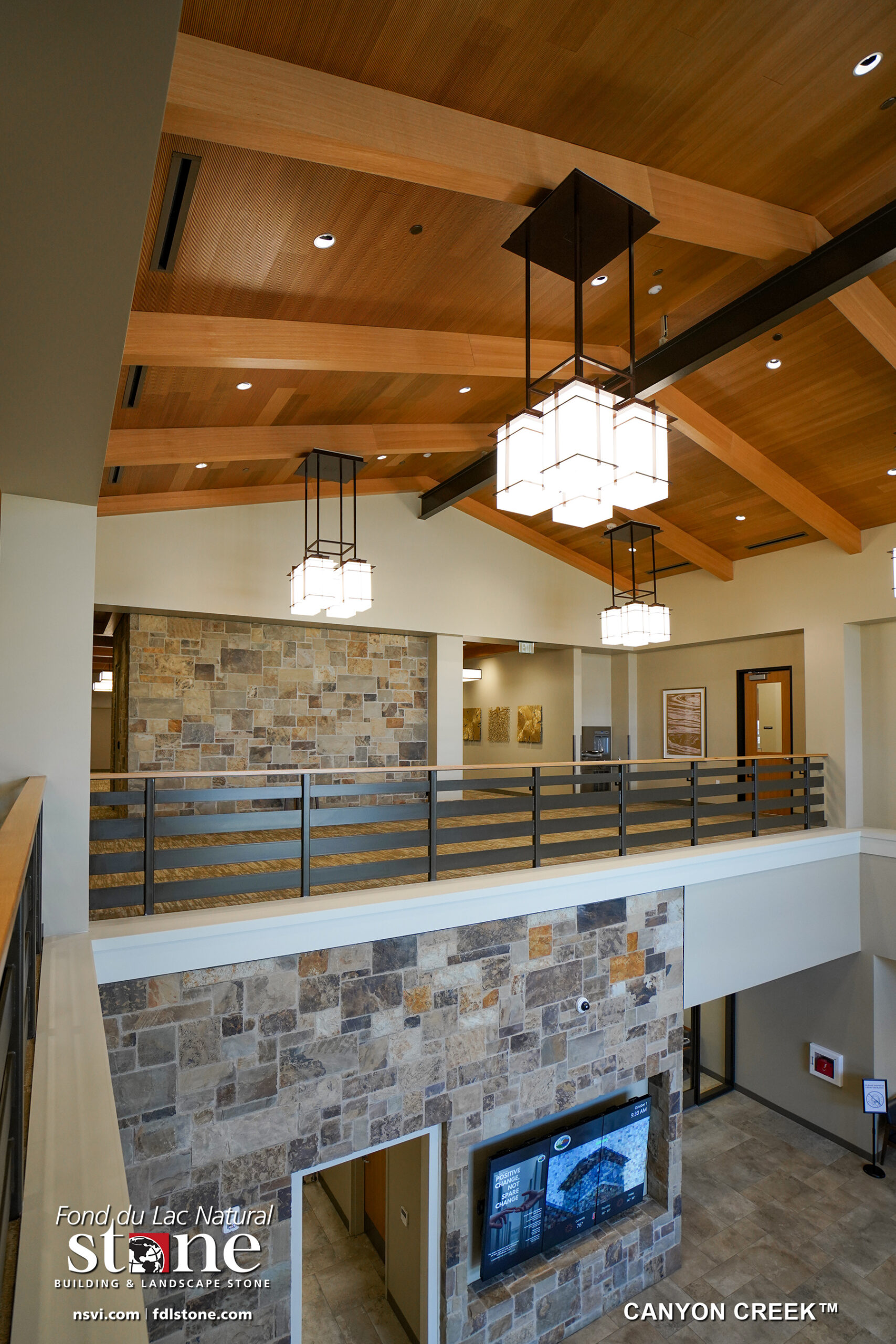 Canyon Creek™ - Lake Forest Community Center - Fond du Lac Natural Stone
