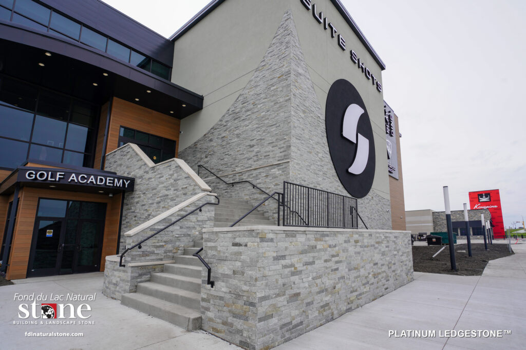 Platinum Ledgestone™ - Golf Academy - Fond du Lac Natural Stone