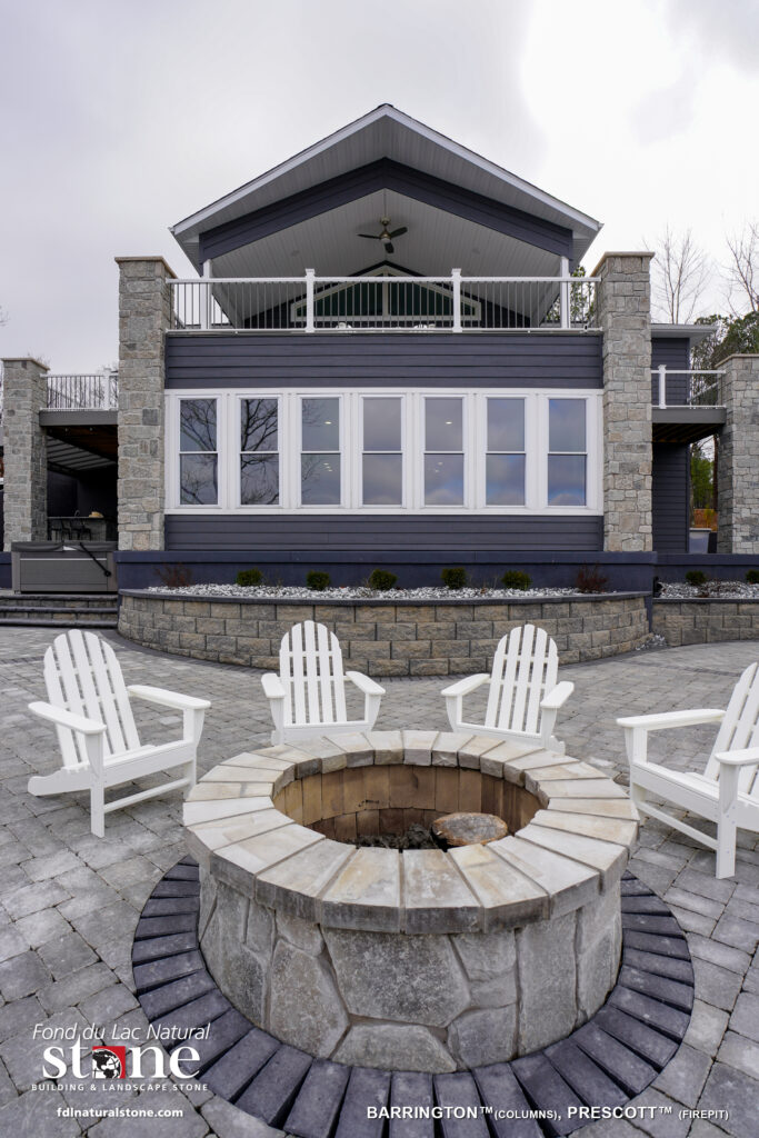Prescott™ - Firepit - Fond du Lac Natural Stone