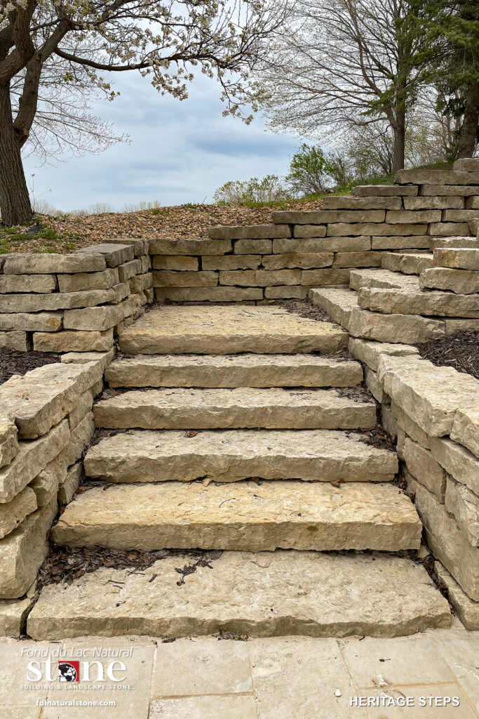 Heritage Steps - Fond du Lac Natural Stone