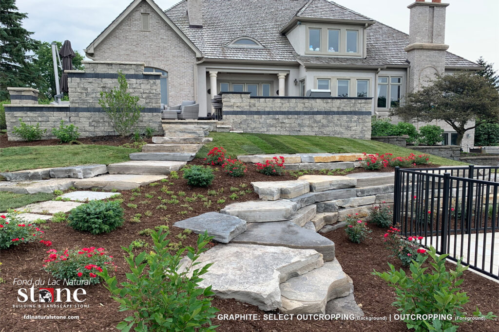 Graphite Outcropping & Select Outcropping - Fond du Lac Natural Stone