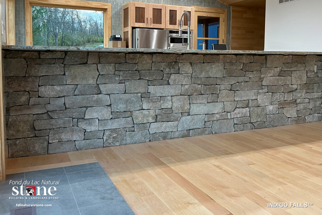 Indigo Falls™ - Kitchen Counter - Fond du Lac Natural Stone
